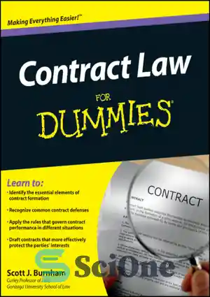 دانلود کتاب Contract Law For Dummies – قانون قرارداد برای آدمک ها – سای ...