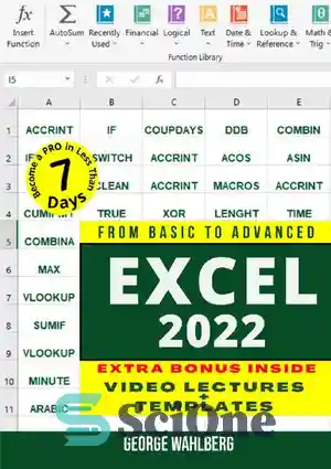 دانلود کتاب Excel 2022: From Basic to Advanced. The Most Exhaustive Guide to Become a Pro in ...
