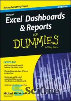 دانلود کتاب Excel Dashboards and Reports for Dummies, 3rd Edition – داشبوردها و گزارش‌های اکسل ...