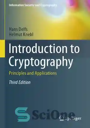 دانلود کتاب Introduction to cryptography: Principles and applications – مقدمه ای بر رمزنگاری ...