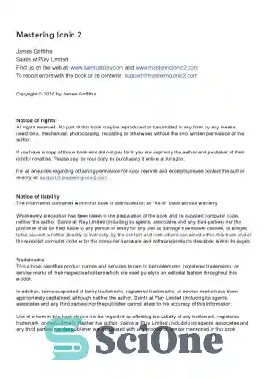 دانلود کتاب Mastering Ionic 2 The Definitive Guide – تسلط بر Ionic 2 The Definitive Guide – سای ...