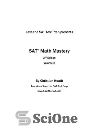 دانلود کتاب SAT Math Mastery: Advanced Algebra, Geometry and Statistics ...