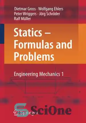 دانلود کتاب Statics – formulas and problems. Engineering mechanics 1 ...