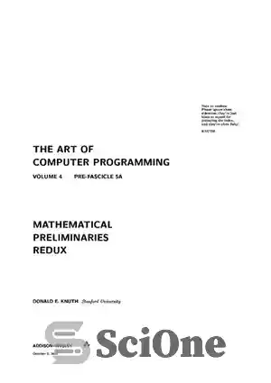 دانلود کتاب The Art of Computer Programming – هنر برنامه نویسی کامپیوتر ...